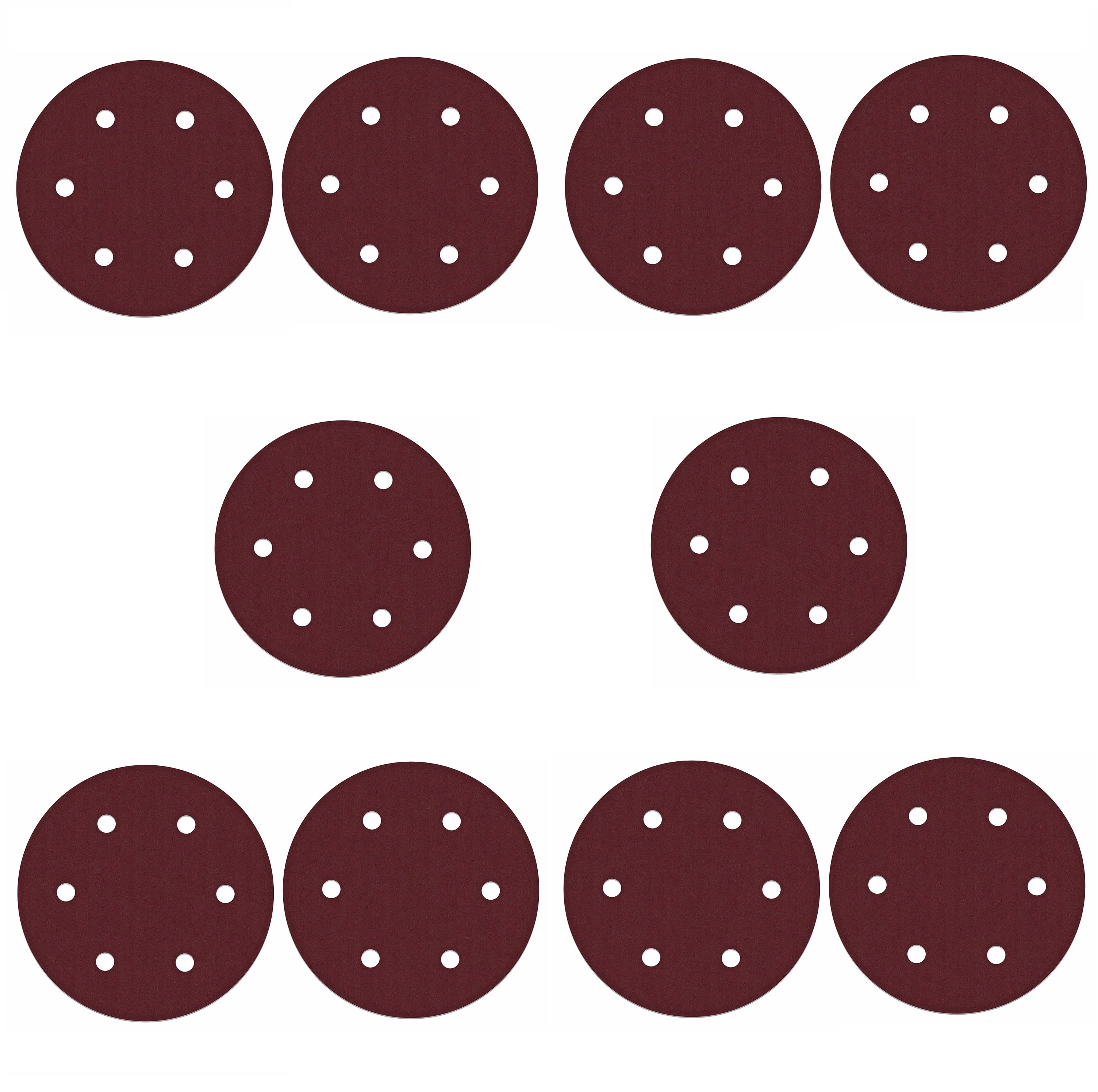 ALEKO Sanding Paper Disc 9 inches 100 Grit 10 Pieces - Walmart.com