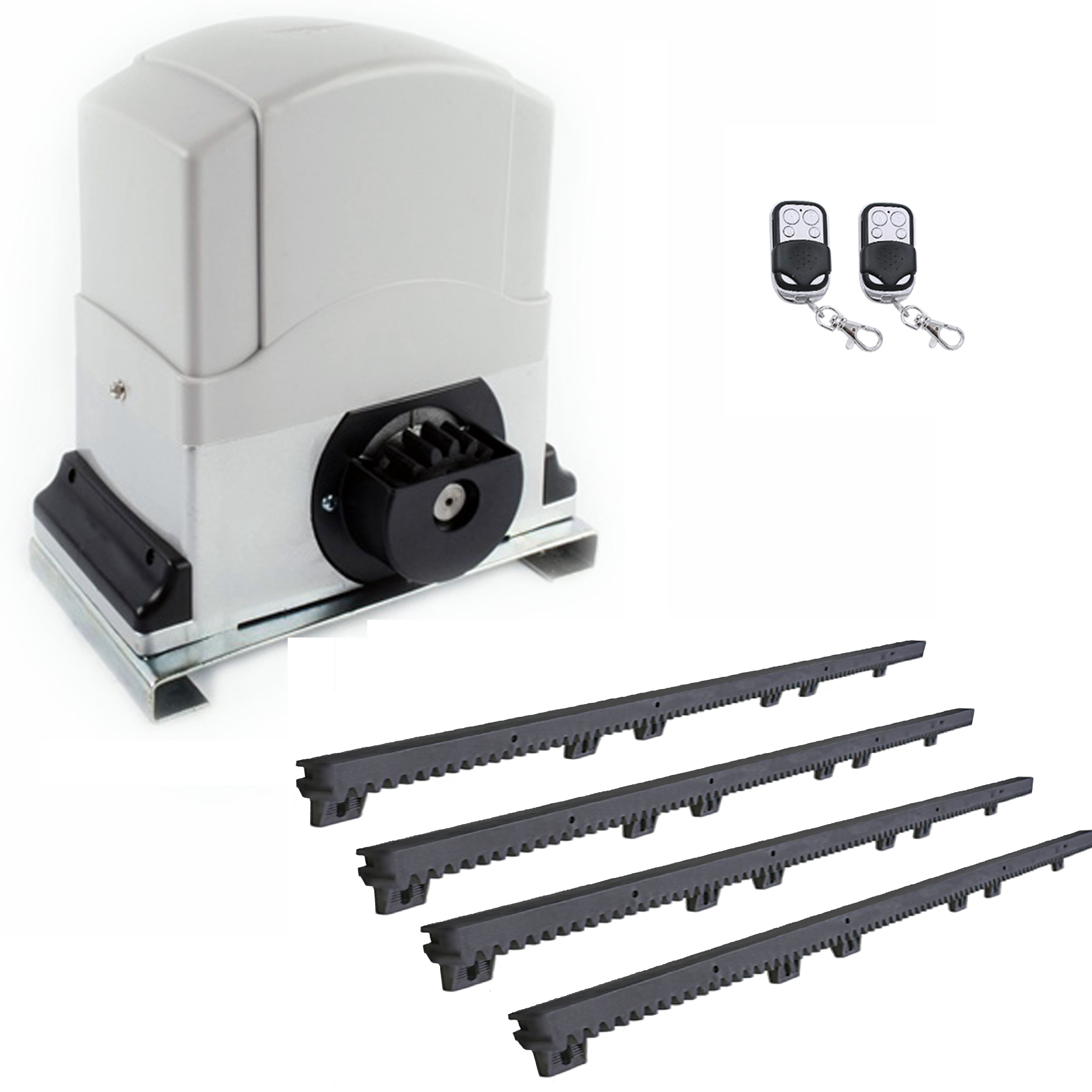 ALEKO Sliding Gear Rack Gate Opener for Driveway Gate up to 1800 lbs ...