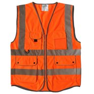 Prdigy 10 Pack Neon Safety Vests, High Visibility Reflective for ...