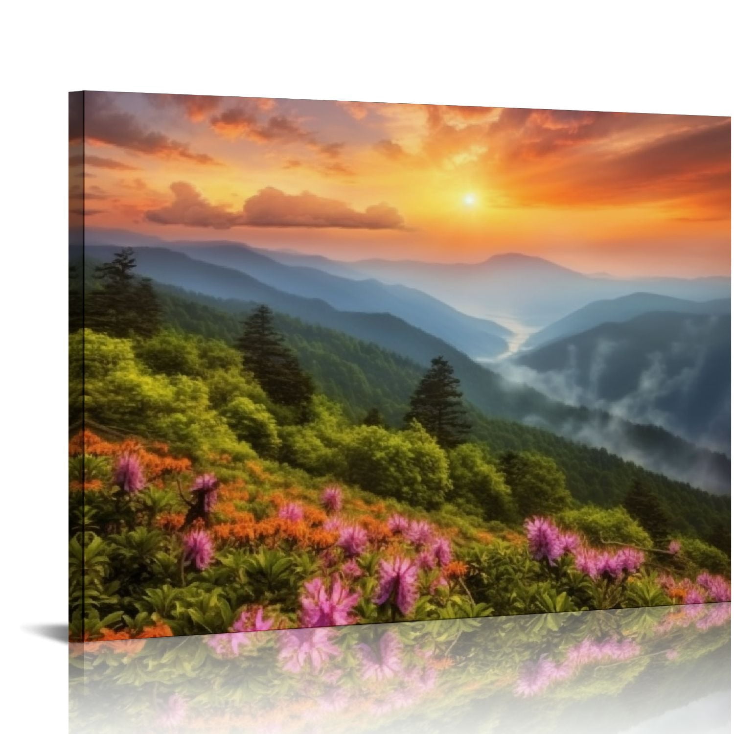 ALEPADNF Blue Ridge Parkway North Carolina Appalachian Mountains In ...