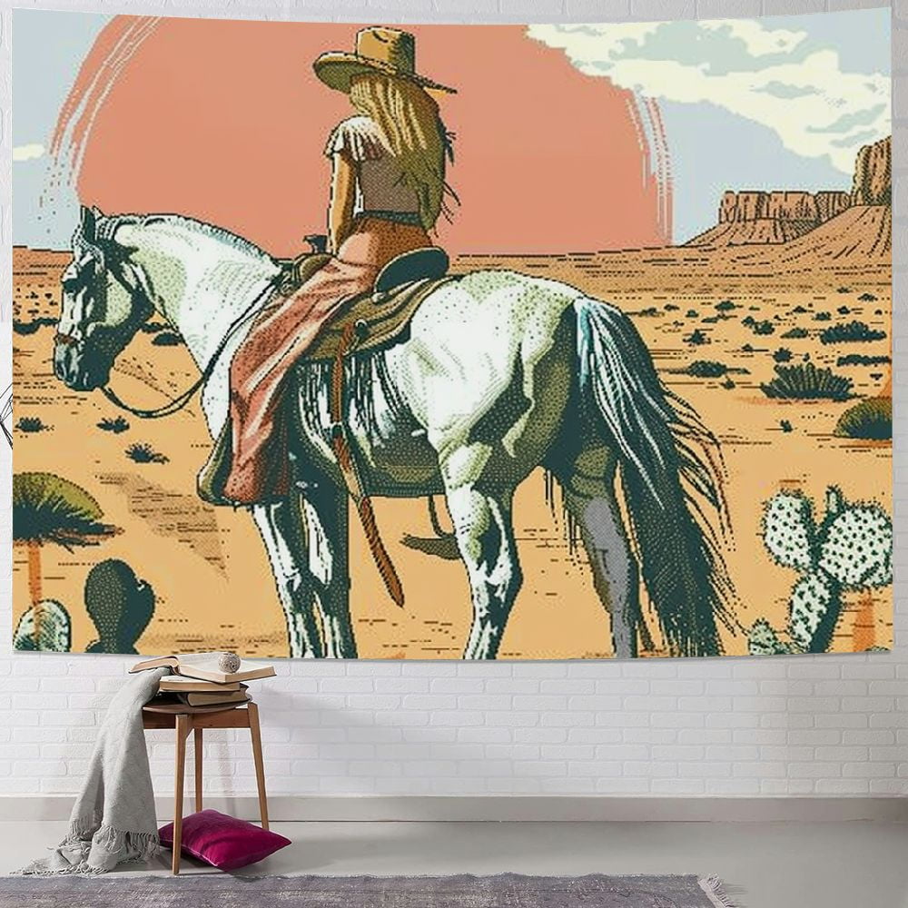 ALEPADNF Country Western Room Decor Tapestry for Bedroom Teen Girls ...