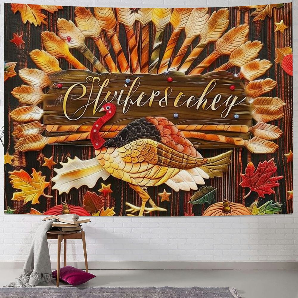 ALEPADNF Happy Thanksgiving Day Backdrop for Autumn Fall Harvest ...