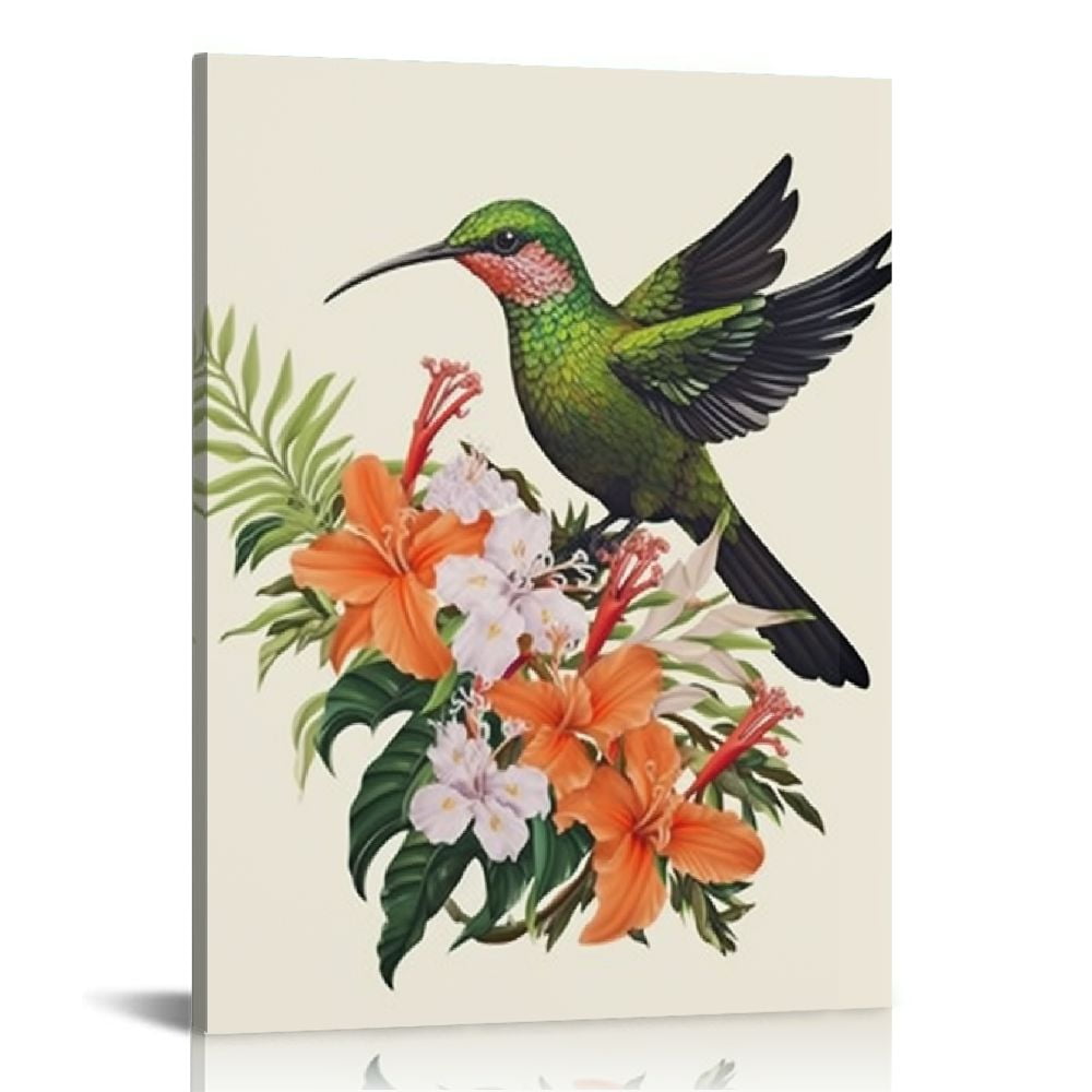 ALEPADNF Hummingbird Wall Art - Hummingbird Wall Decor,Art Prints ...