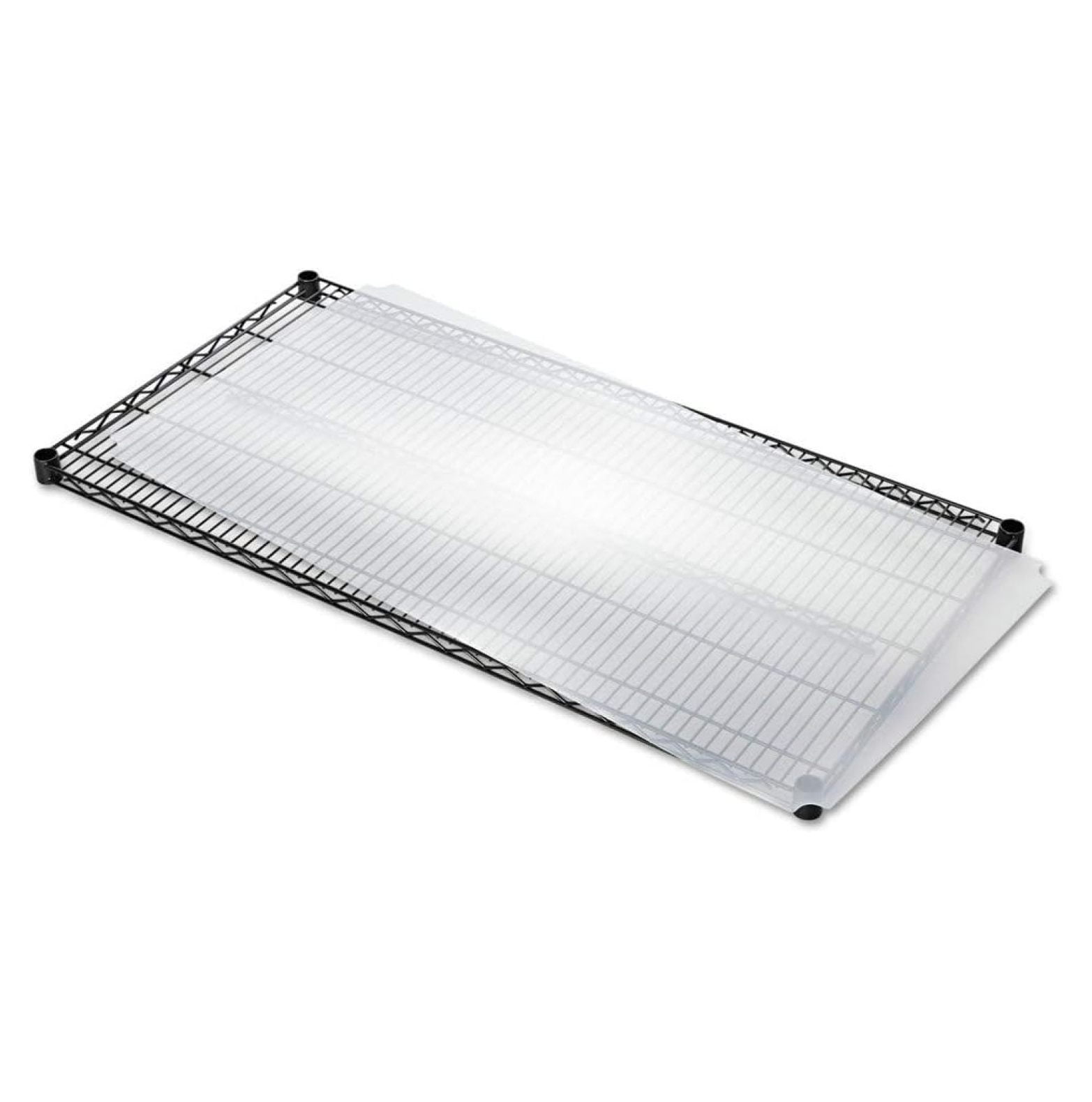ALESW59SL4824 Plastic in. x 24 in. Shelf Liners For Wire Shelving ...
