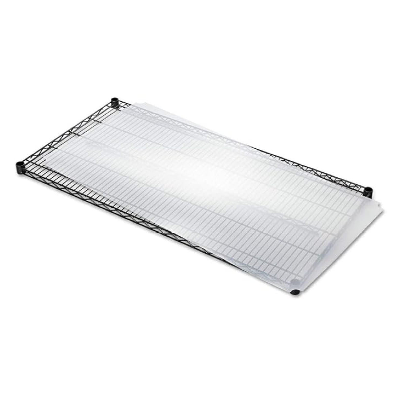 ALESW59SL4824 Plastic in. x 24 in. Shelf Liners for Wire Shelving ...