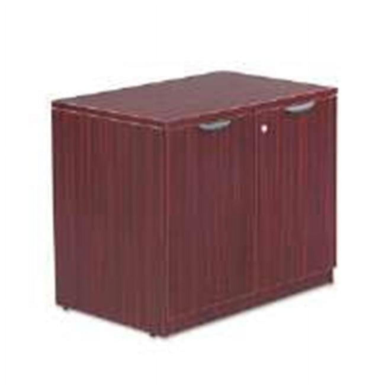 ALEVA613622MY Valencia Series Storage Cabinet, Mahogany - Walmart.com