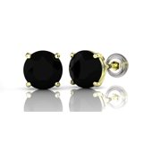 Brown Grizzly Bear Couple Faux Wood Resin Round Jewelry Box Figurine ...