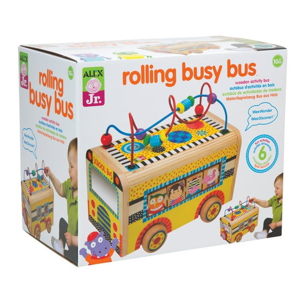 ALEX Jr. Rolling Busy Bus - Walmart.com