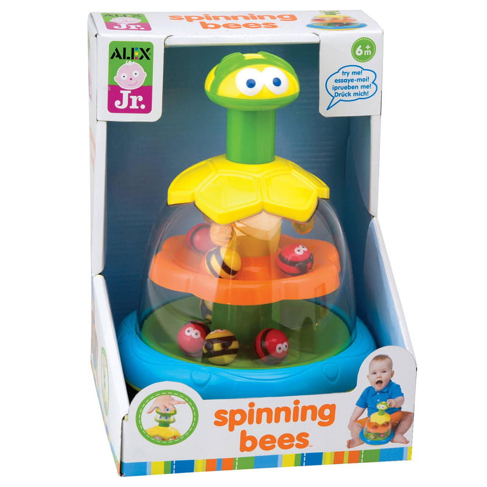 ALEX Jr. Spinning Bees, Pre-K To Kindergarten - Walmart.com