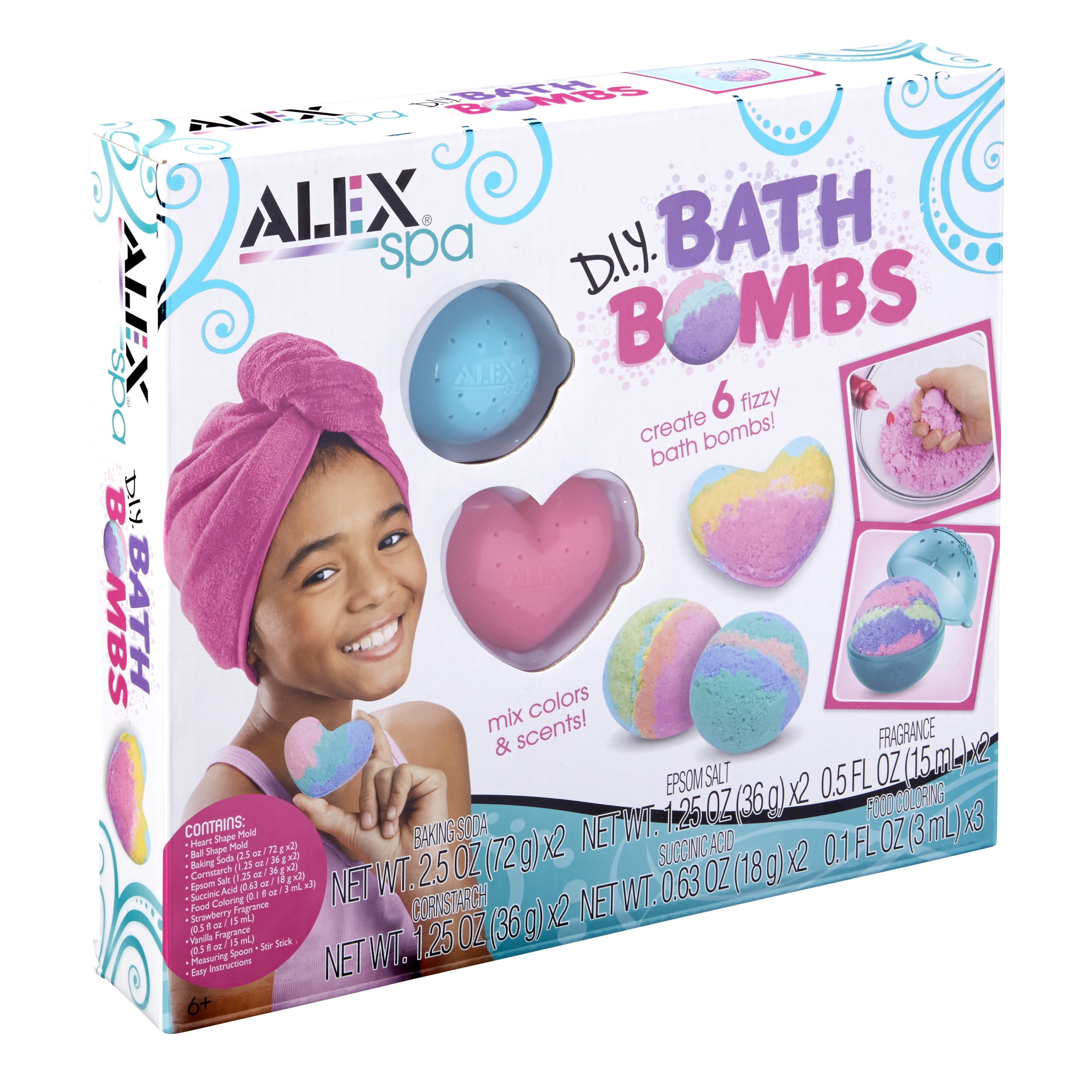 ALEX Spa DIY Bath Bombs - Walmart.com
