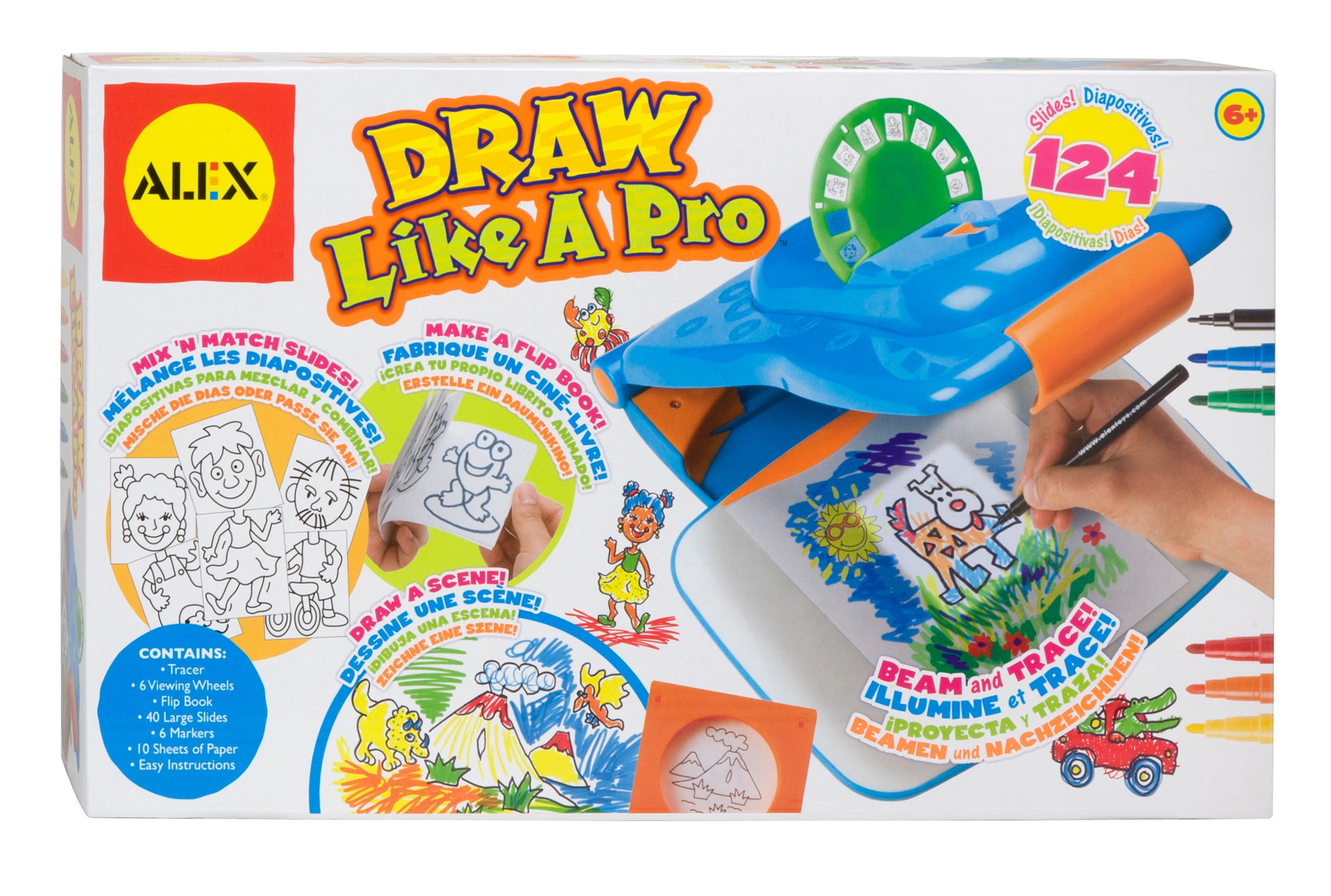 Open Box ALEX Toys Artist Studio Draw Like A Pro - Walmart.com