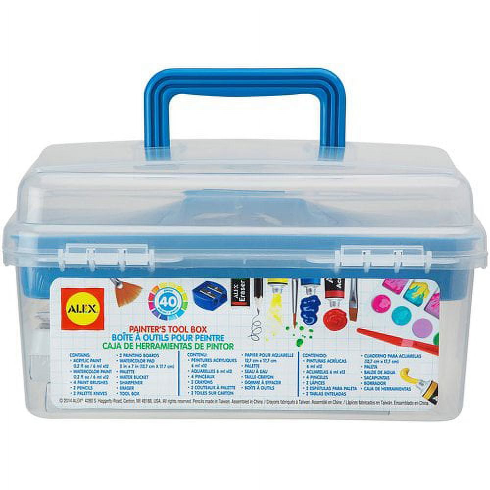ALEX Toys Artist Studio Painter's Tool Box - Walmart.com