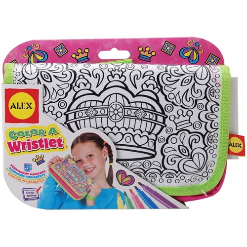 ALEX Toys Color a Bag & Accessories Color A Princess Wristlet - Walmart.com