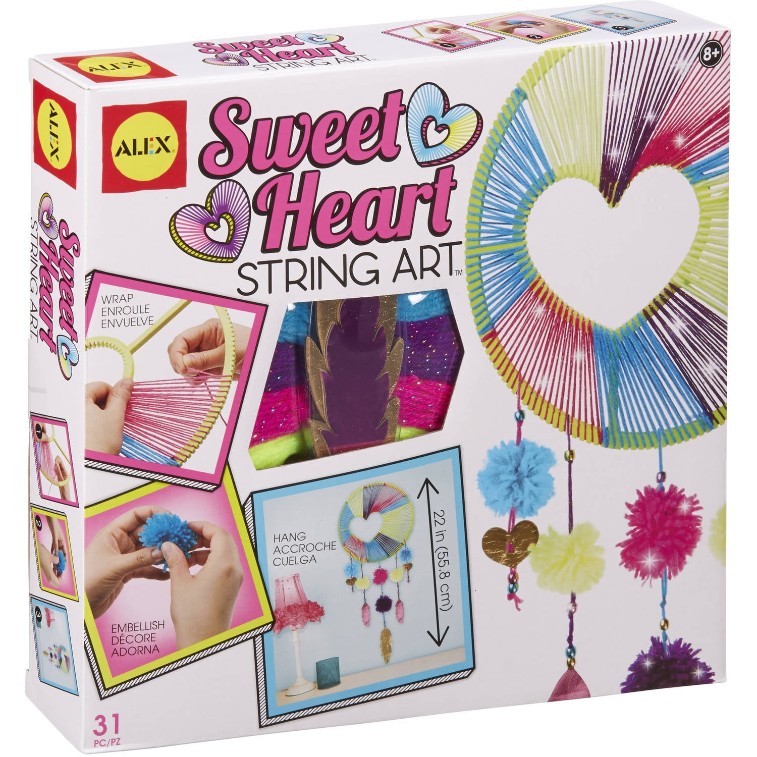ALEX Toys Craft Sweetheart String Art - Walmart.com