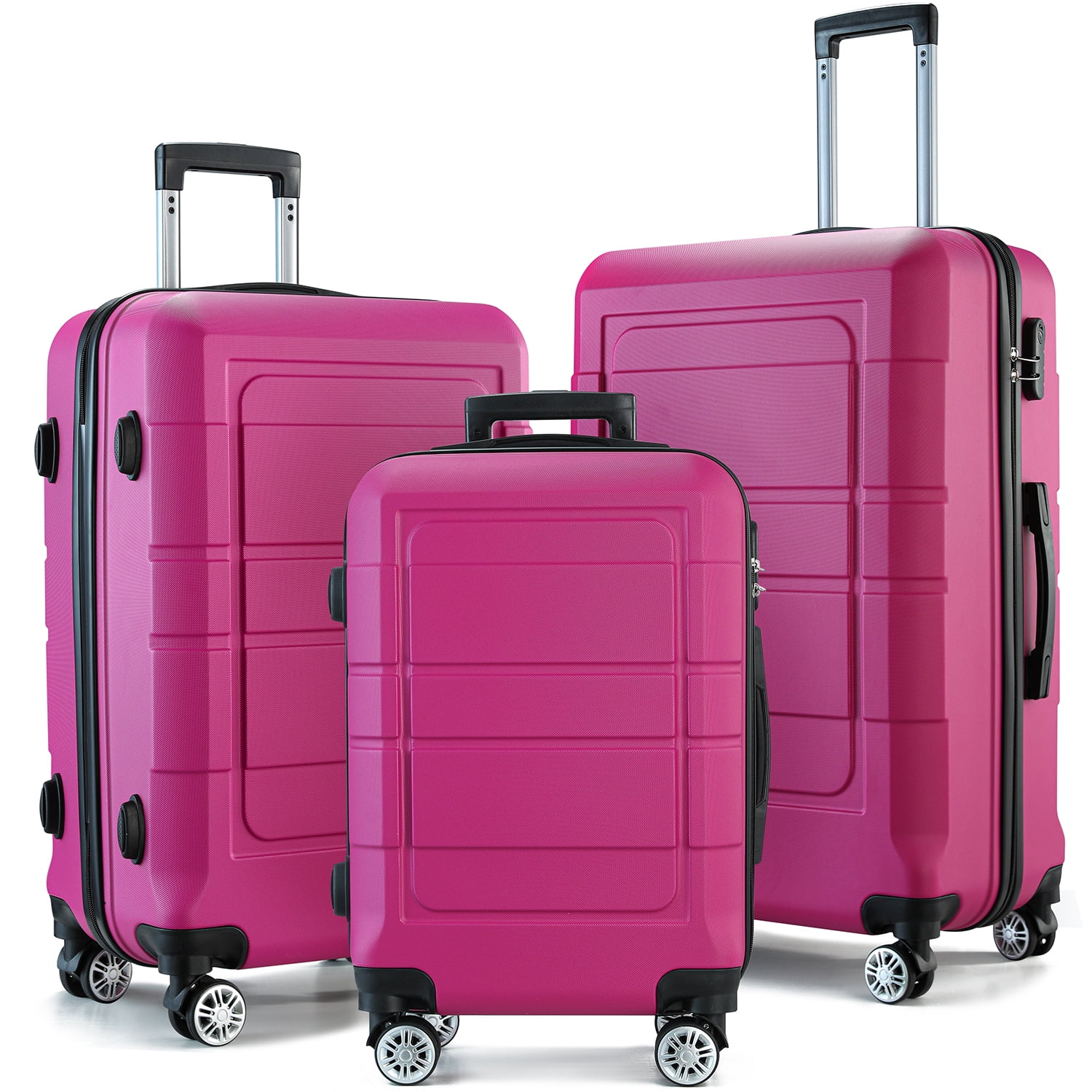 ALEX VANDO Traveler Luggage Hard Side Carry On Suitcase Lightweight ...