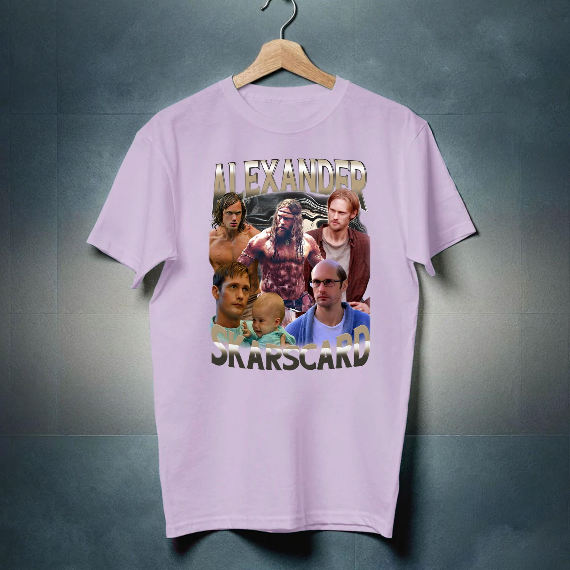 ALEXANDER SKARSGARD Retro T-shirt - Alexander Skarsgard Vintage 90's Tees, Alexander Skarsgard ...