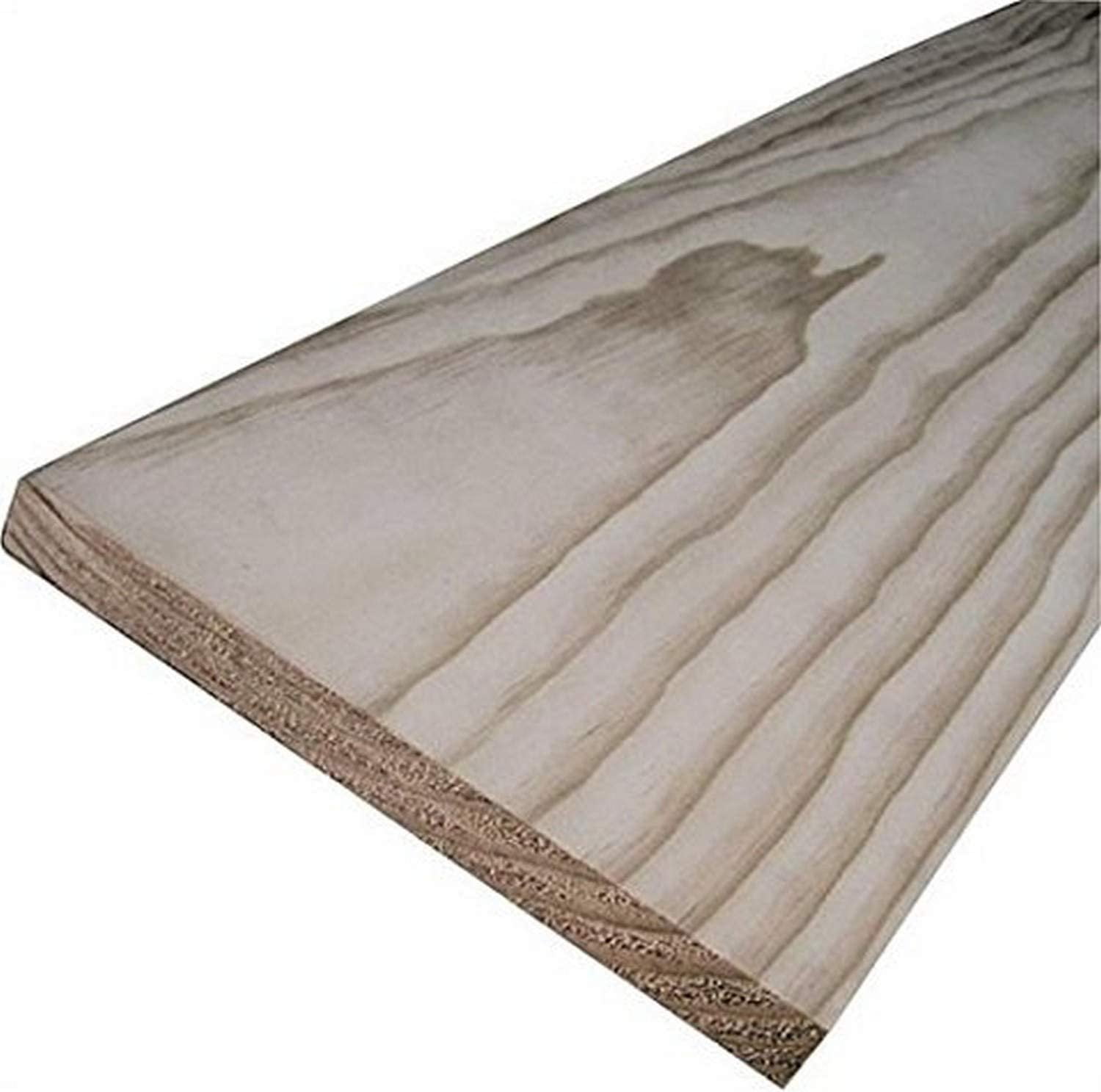 Alexandria Moulding Pine Sanded Common Board, 4" x 6" x 1" 4-Sided ...