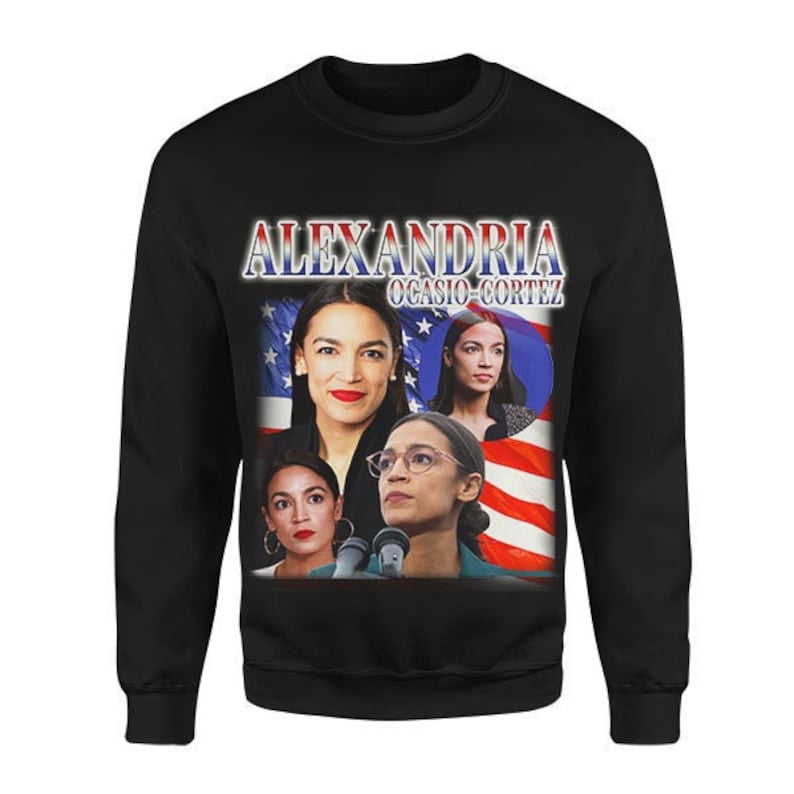 ALEXANDRIA OCASIO-CORTEZ Sweatshirt, Aoc , Sweatshirt Of Aoc ...