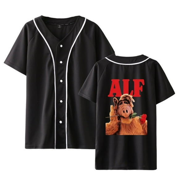 ALF Alien Life Form Baseball Uniform Short-Sleeve T-Shirt Men's And ...