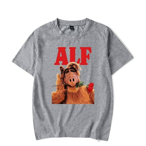 ALF Alien Life Form T-shirt Men's And Women's Top Fashionable Casual ...