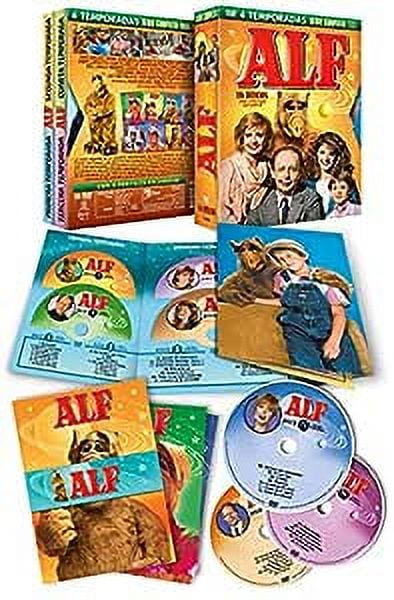 ALF (Complete Series 1-4) - 16-DVD Box Set [ NON-USA FORMAT, PAL, Reg.0 ...