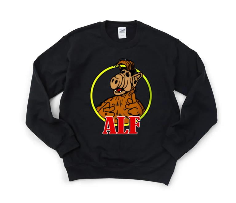 ALF TV Comedy Cartoon Cereal Monster 80s Alien Puppet Funny Retro Box ...