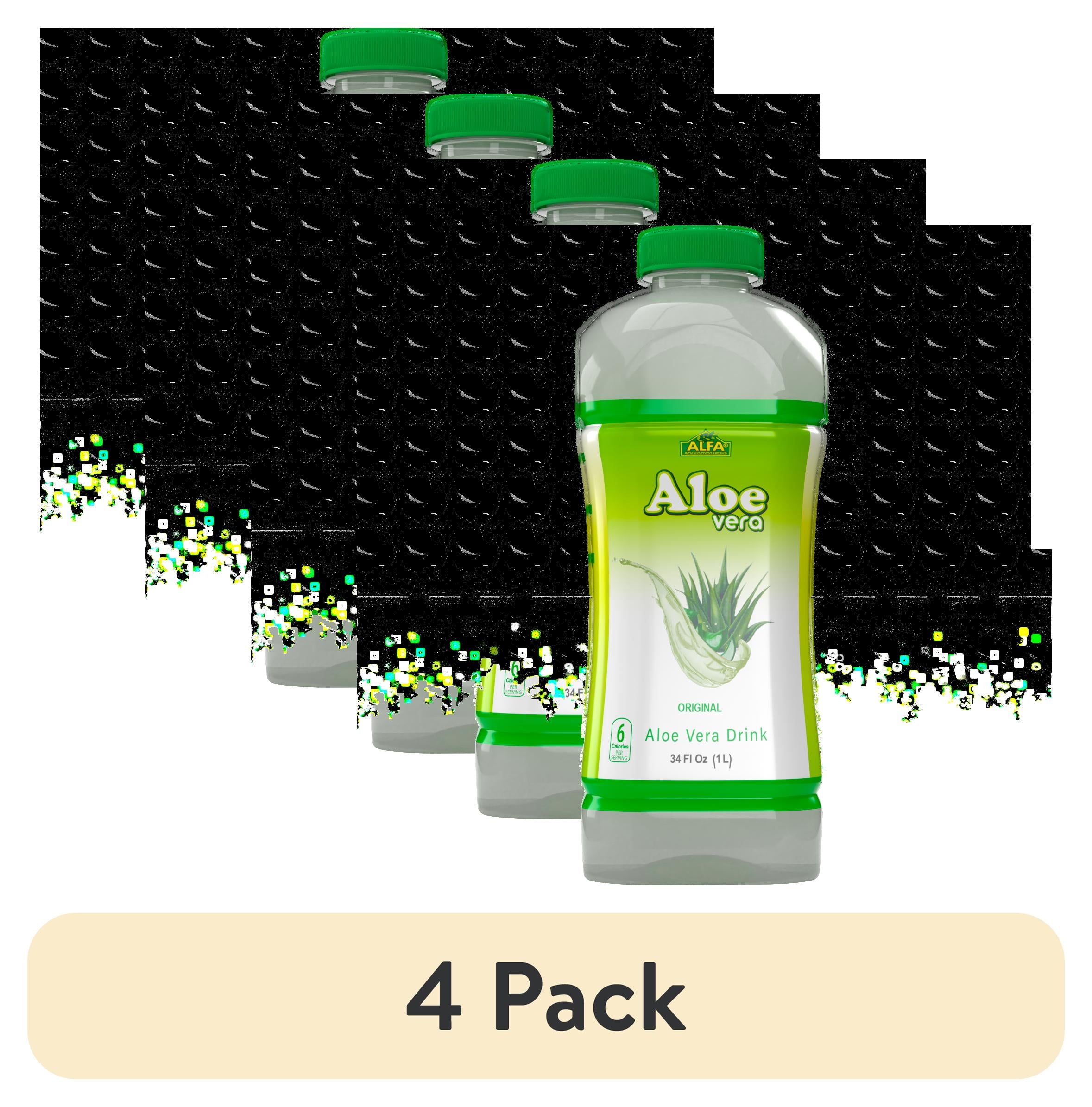 (4 pack) ALFA VITAMINS® Aloe Vera Drink - Original - Walmart.com (4 pack) ALFA VITAMINS® Aloe Vera Drink - Original - Walmart.com