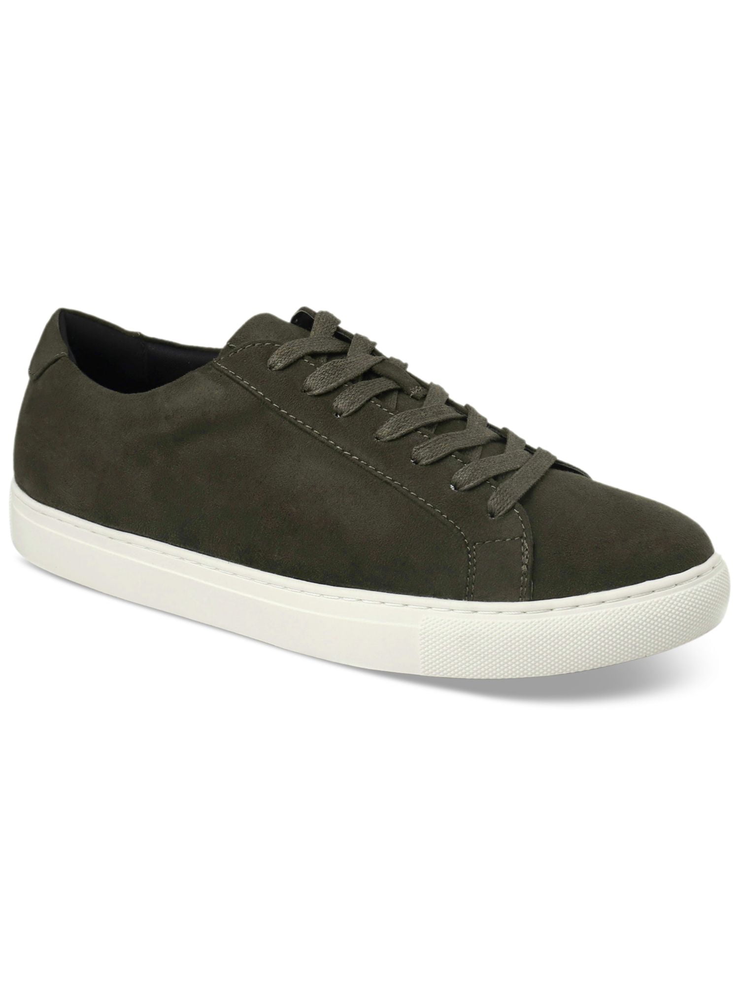 ALFANI Mens Green Comfort Grayson Round Toe Platform Lace-Up Sneakers ...