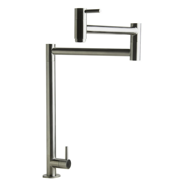 ALFI brand AB5018-BSS Brushed Stainless Steel Retractable Pot Filler ...