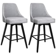 ALFORDSON Swivel Counter Height Bar Stools Set of 2, 26" H Modern ...