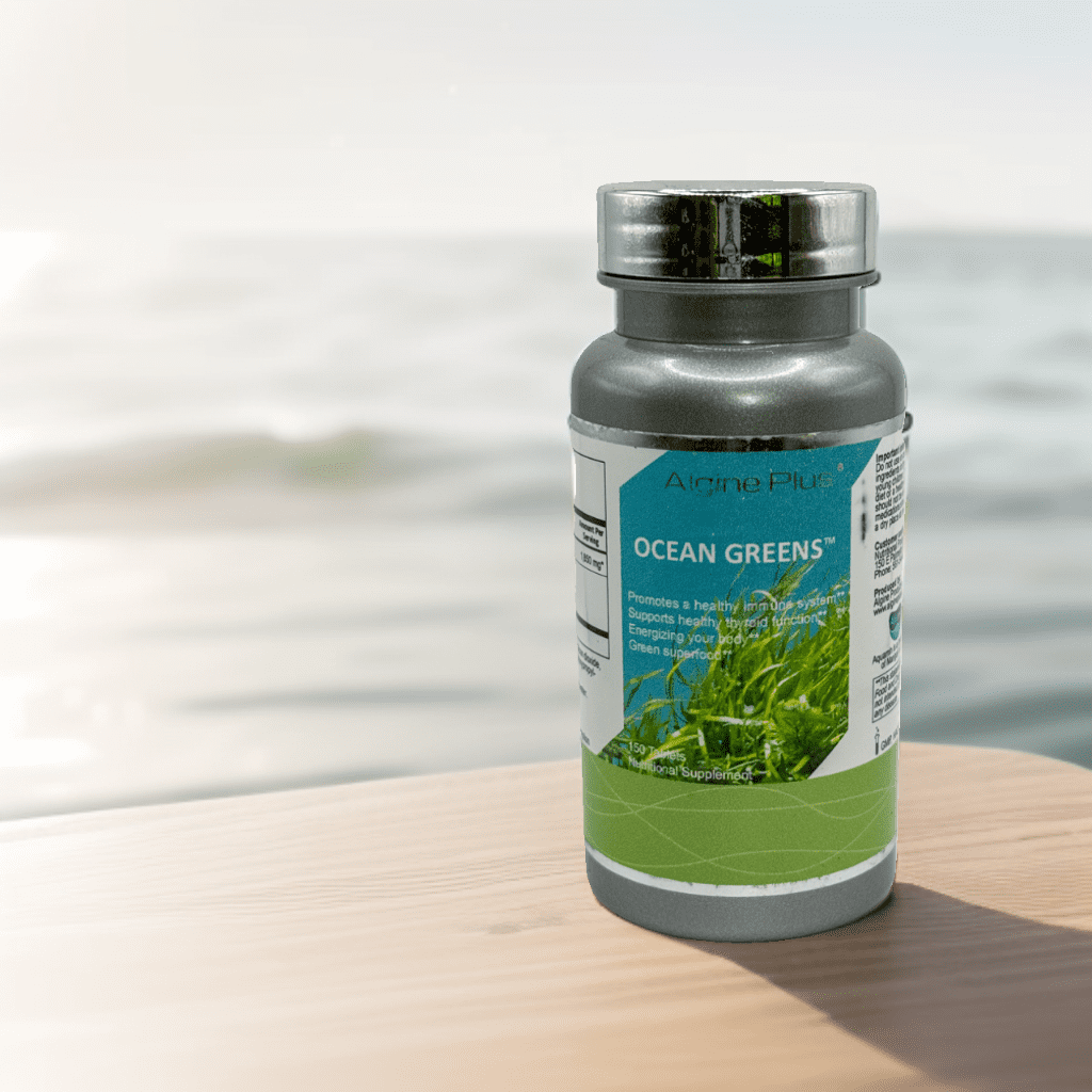 ALGINE PLUS -OCEAN GREENS TABLETS - 30 SEAWEED (ALGAE) PROPRIETARY ...