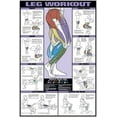 ALGRA Leg Workout 24" X 36" Laminated Chart - Walmart.com