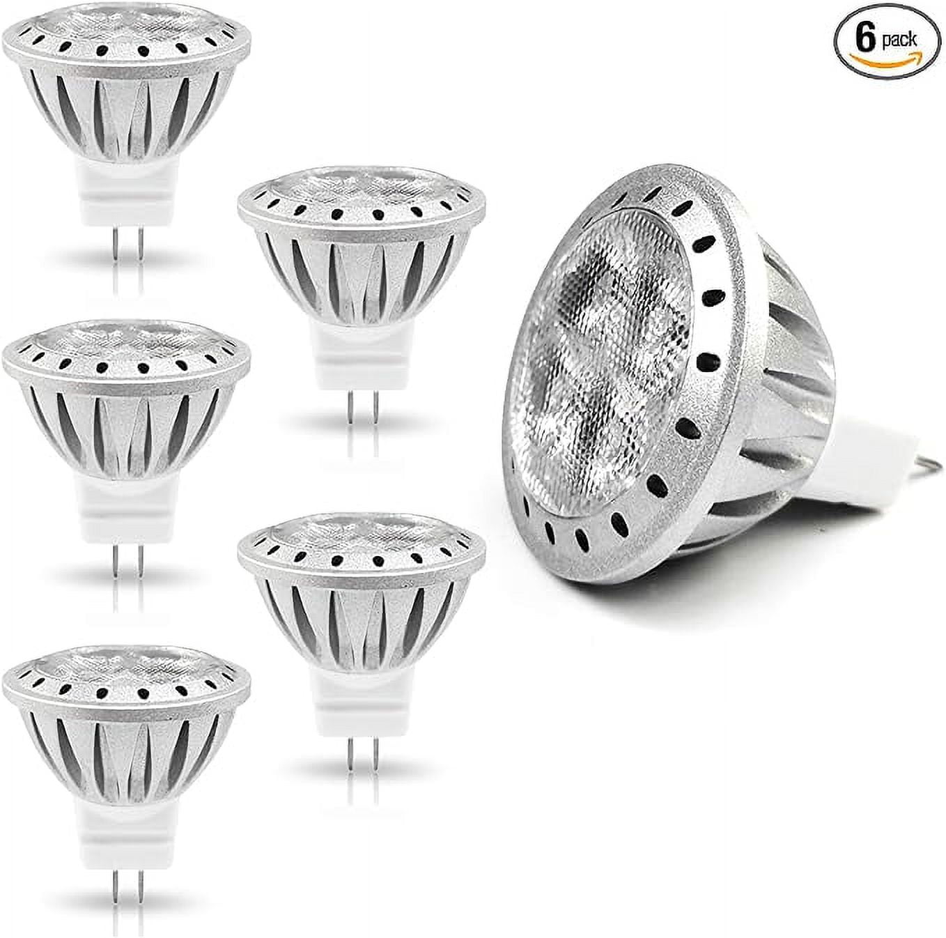 ALIDE MR11 GU4 Led Bulbs 6000K Daylight Cool Bright White 3W,Replace ... ALIDE MR11 GU4 Led Bulbs 6000K Daylight Cool Bright White 3W,Replace ...