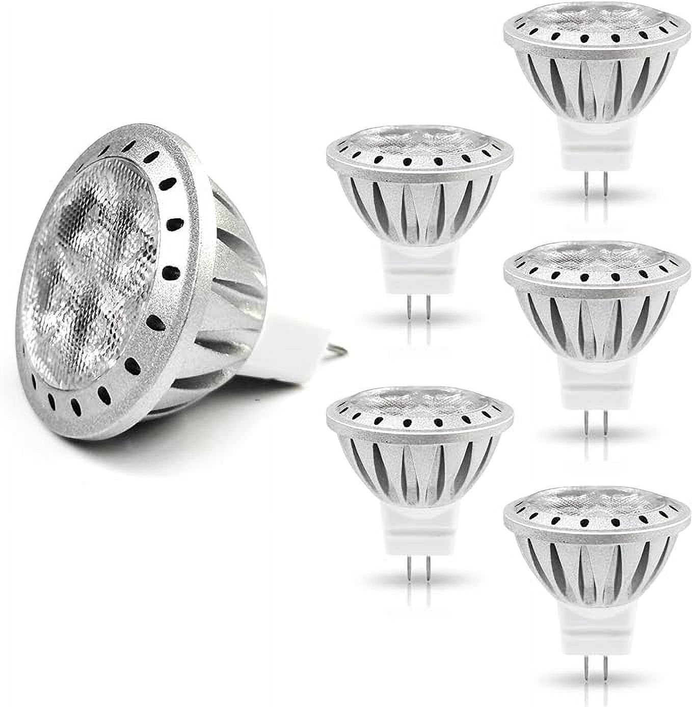 ALIDE MR11 GU4 Led Bulbs,Replace 20W 35W Halogen Equivalent,2700K Soft Warm White,12V MR11 LED ...