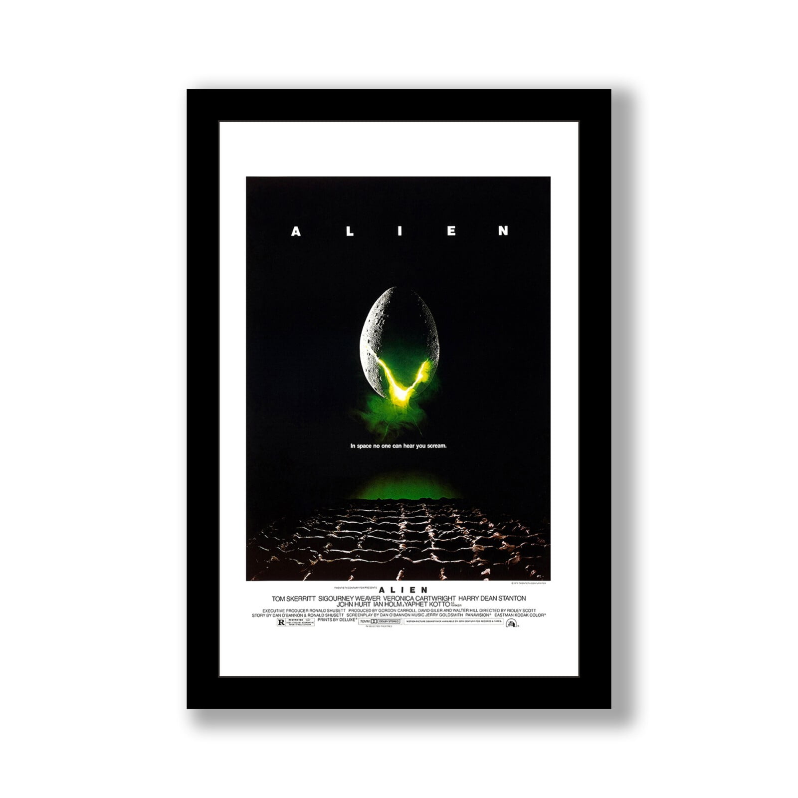 ALIEN - 11x17 Framed Movie Poster by Wallspace - Walmart.com