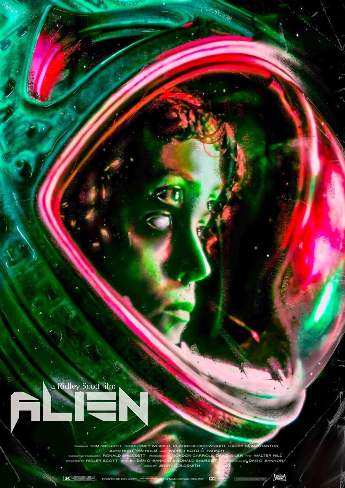 ALIEN 3 24x36 Poster Vintage RARE David Fincher Sigourney Weaver ridley ...