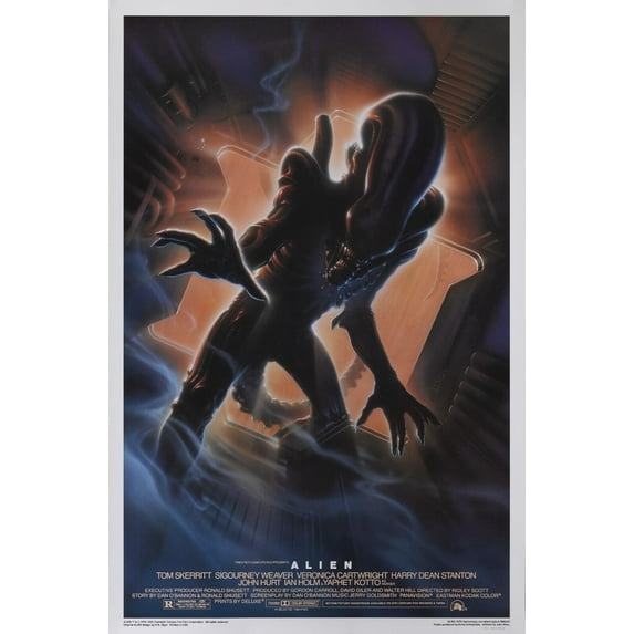 ALIEN 3 24x36 Poster Vintage RARE David Fincher Sigourney Weaver ridley ...