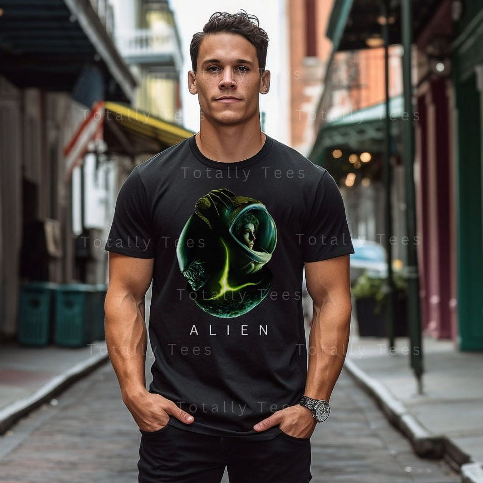 ALIEN Movie T shirt Tshirt T-shirt Vintage Aesthetic Tee Movie Shirt ...