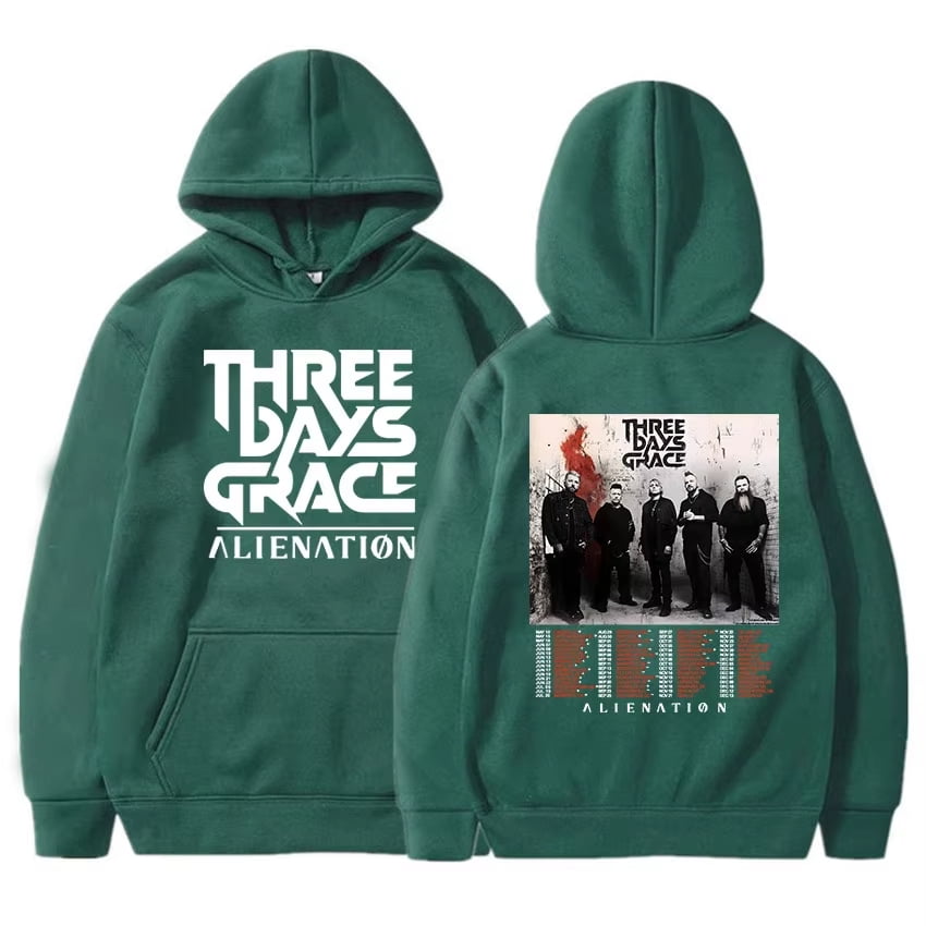 ALIENATION 2025 TOUR THREE DAYS GRACE Hoodies Men's Women Clothing ...