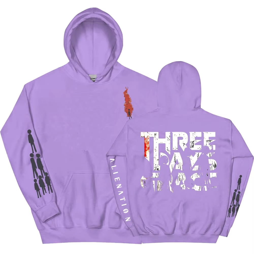 ALIENATION 2025 TOUR THREE DAYS GRACE Hoodies Men's Women Clothing ...