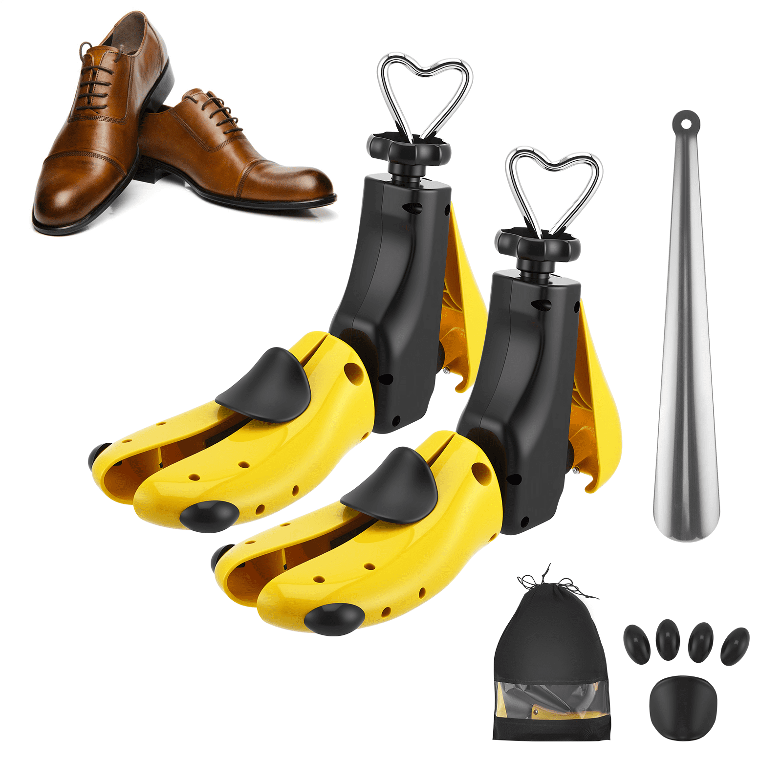 ALILYY Shoe Stretcher Men Women, Boot Stretcher Women Men Shoe Tree ...