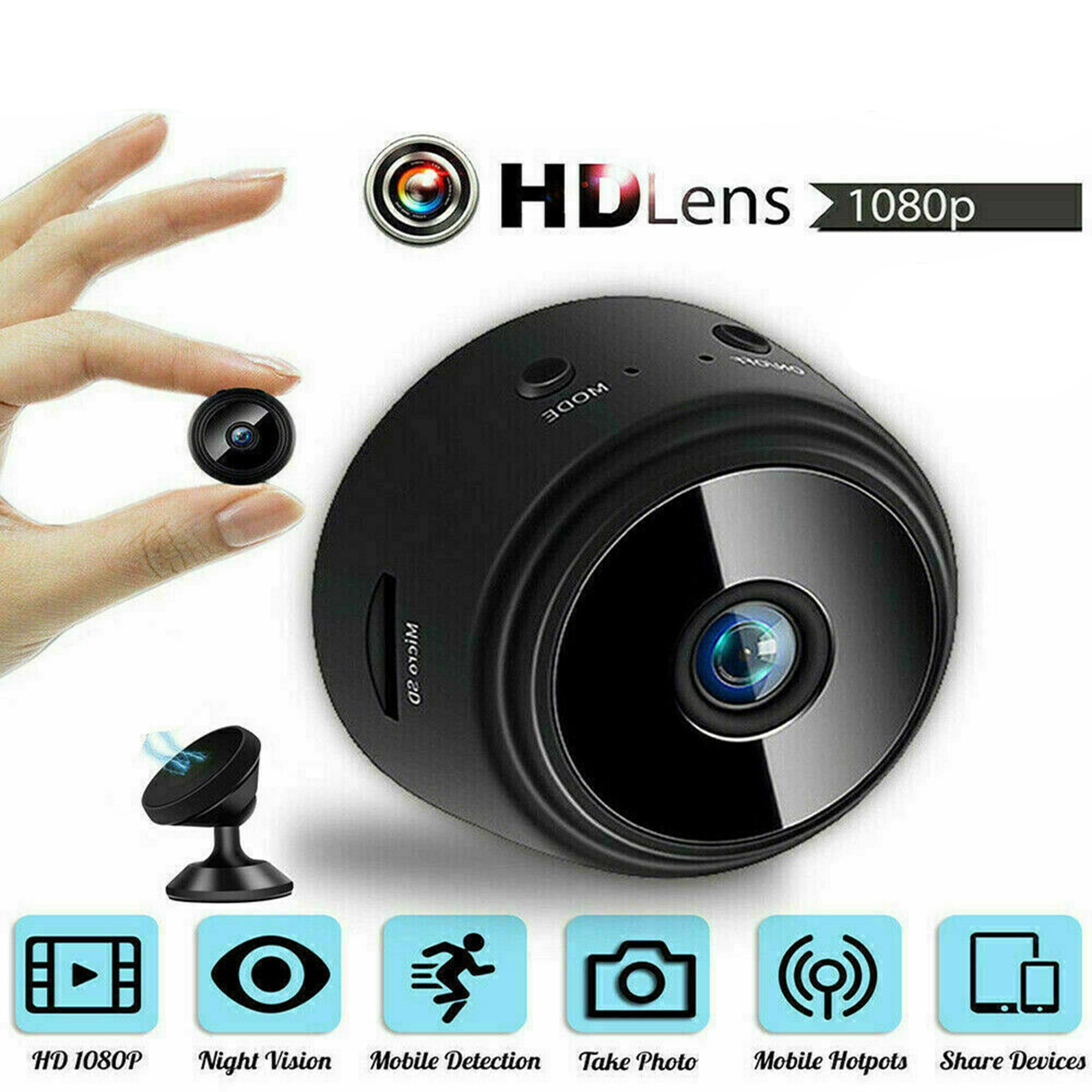 ALING Wireless Security Camera-Wifi Home Indoor Camera -Mini Security ...
