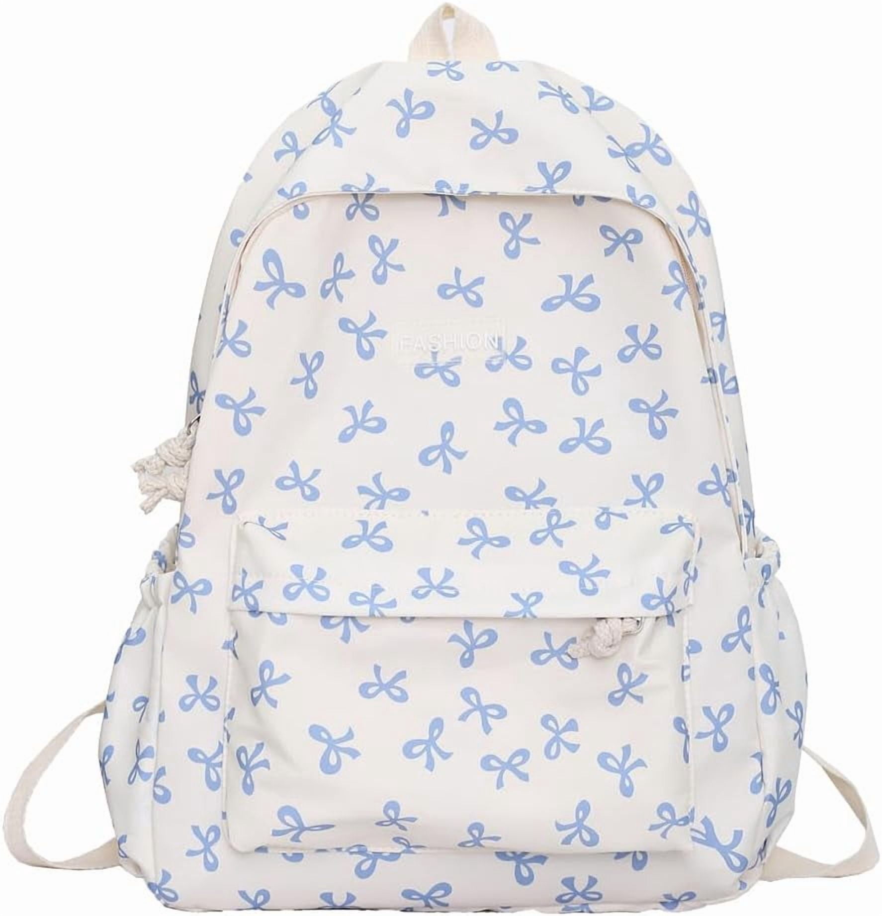 SkyAuks ALINUOYQ Cute Bows Backpack Coquette Aesthetic Backpack for ...