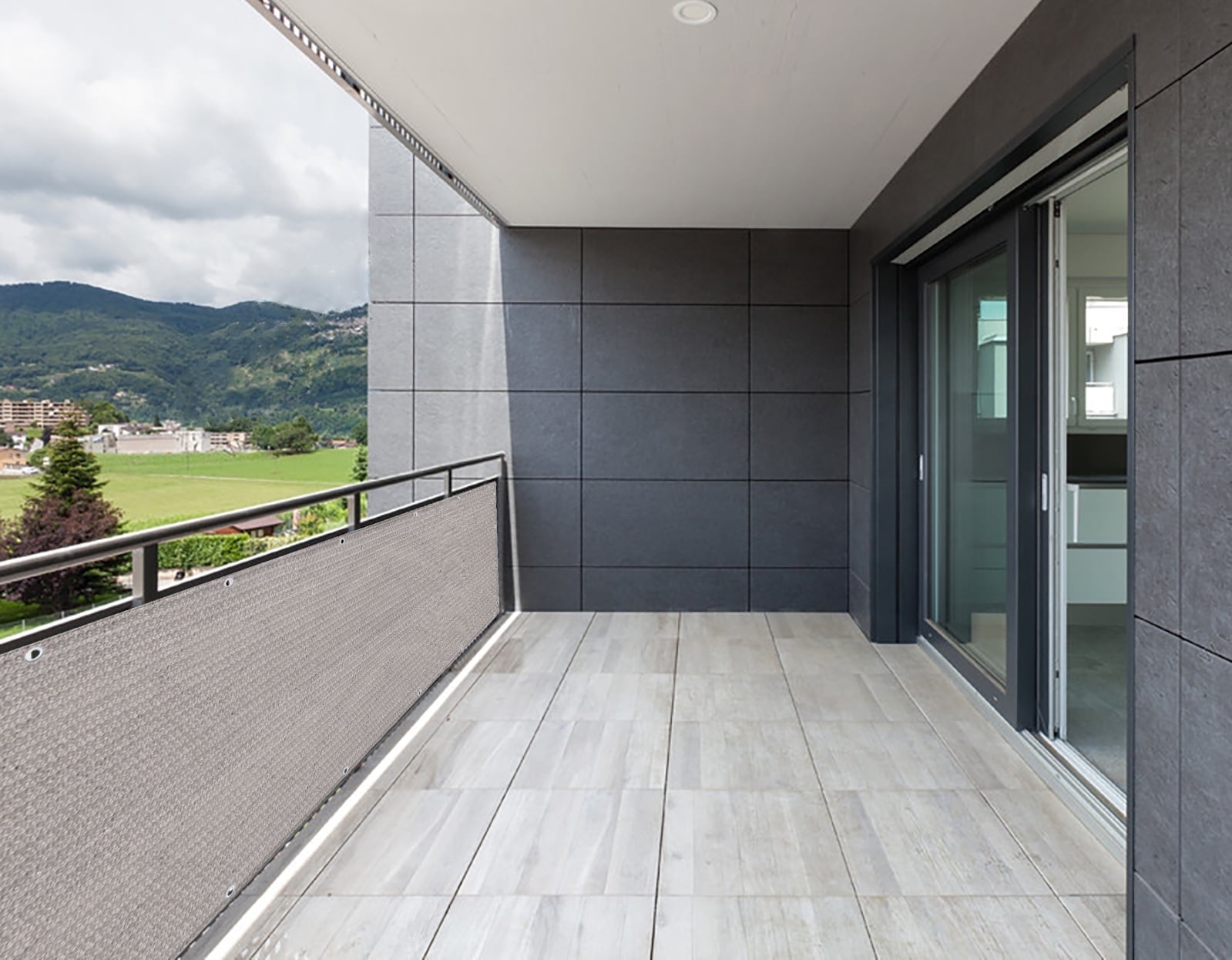 ALION 3ft x 11ft Smoke Tan 100% Virgin High-Density Polyethylene ...