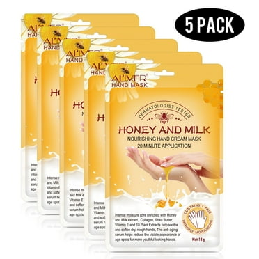 Aliver Hand Mask Moisturizing Gloves for Dry, Aging, Cracked Hands ...