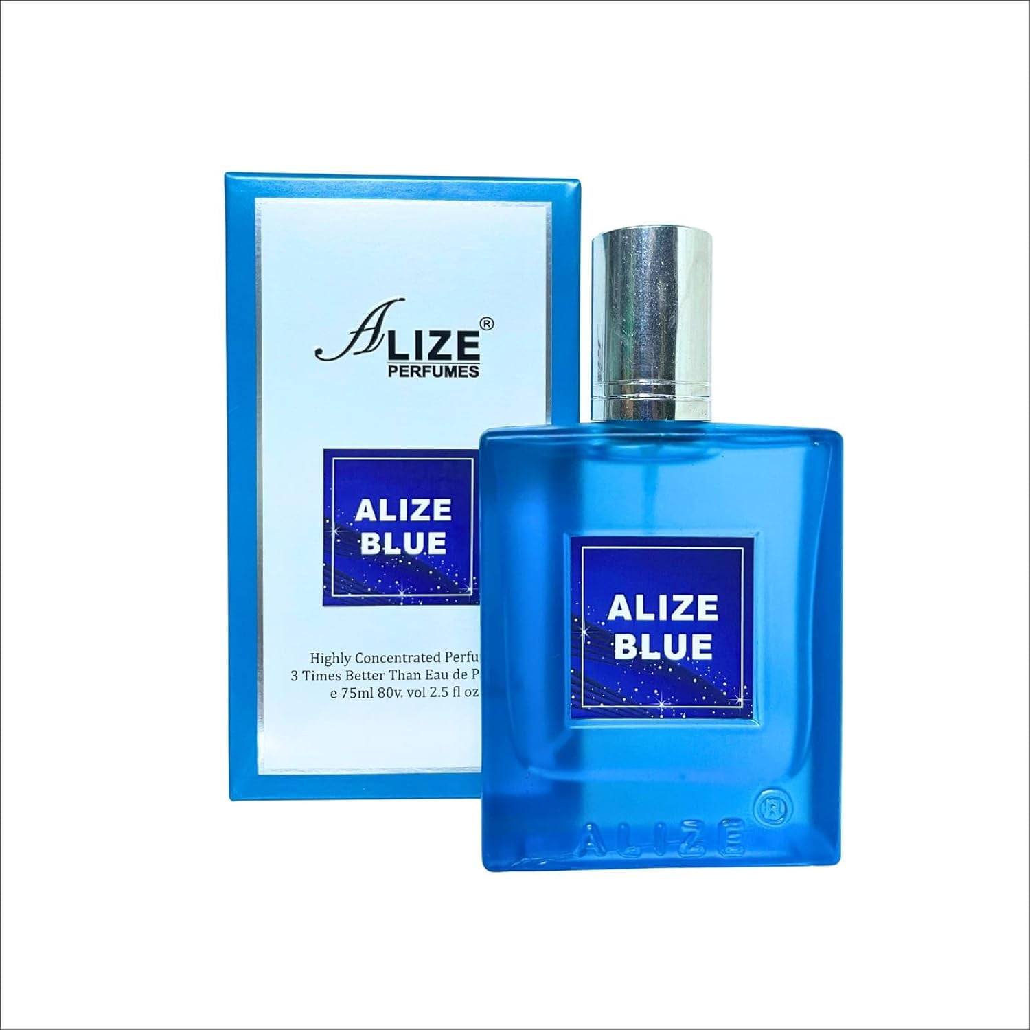 ALIZE PERFUMES Blue His and Her Premium Perfume Set Long Lasting ...