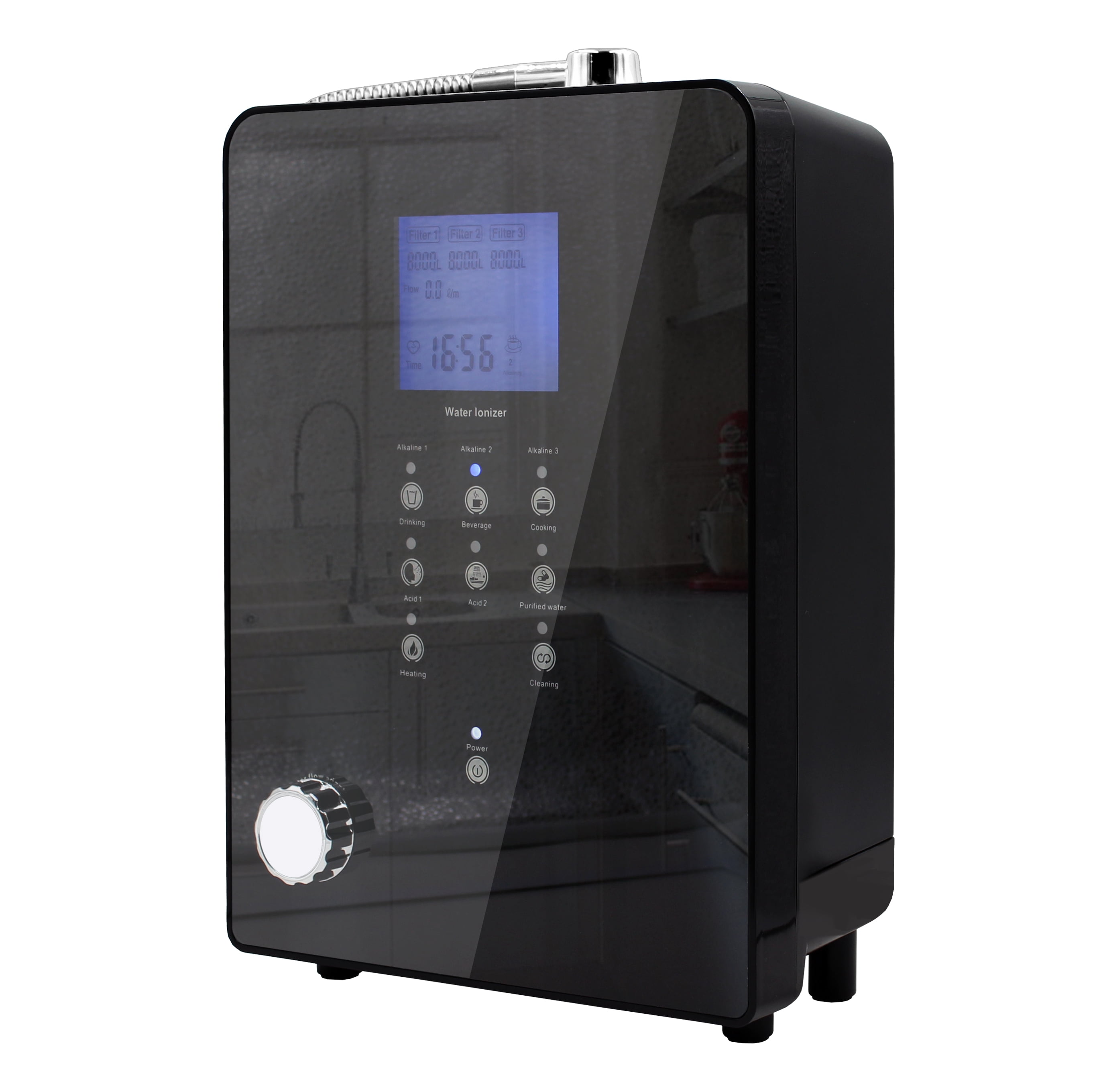 ALKA Alkaline Water Ionizer Plus+ | pH 3.0-11.2 | Up to -800mV ORP ...