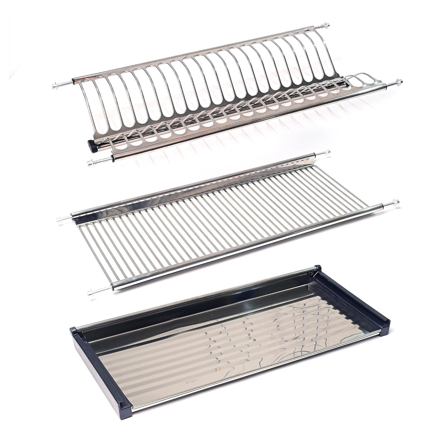 ALKOS Premium Stainless Steel Dish Plate Rack Drainer GTPT for Modular ...