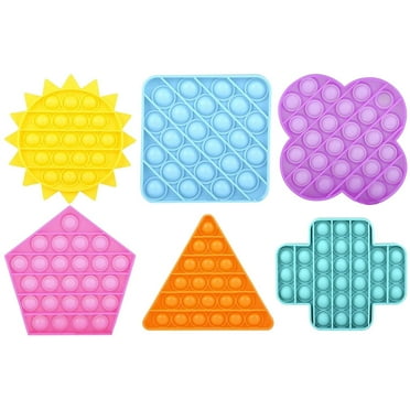 Pop Pop Poppers Rainbow Circle - Sensory Fidget Toy for Kids and ...