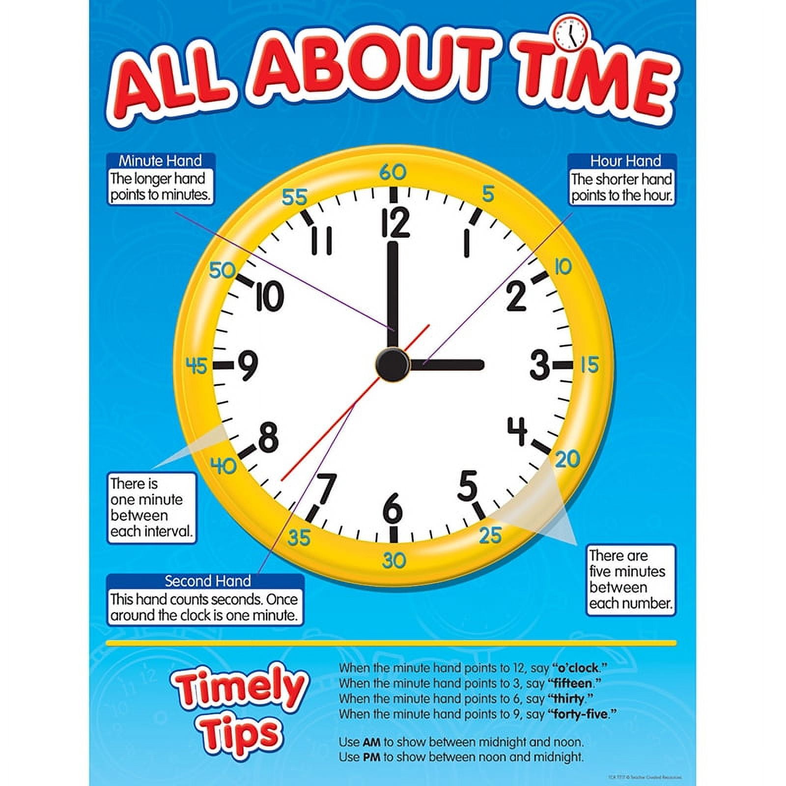 ALL ABOUT TIME CHART - Walmart.com